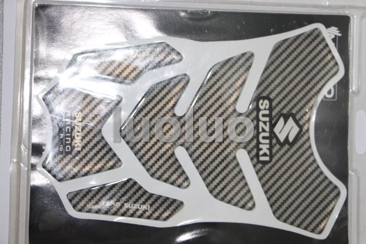 2020 Suzuki Carbon 3D Motorcycle Oil Tank Sticker Decal Pads Protector ...