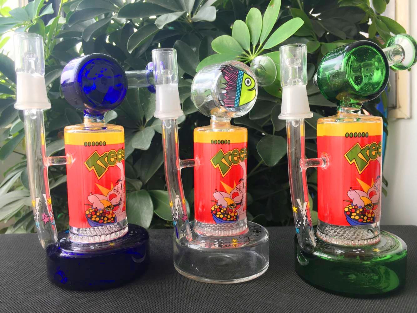 ful Tree 14mm Liquid Sci Water Bong Hookahs Thick Glass Bongs Recycle ...