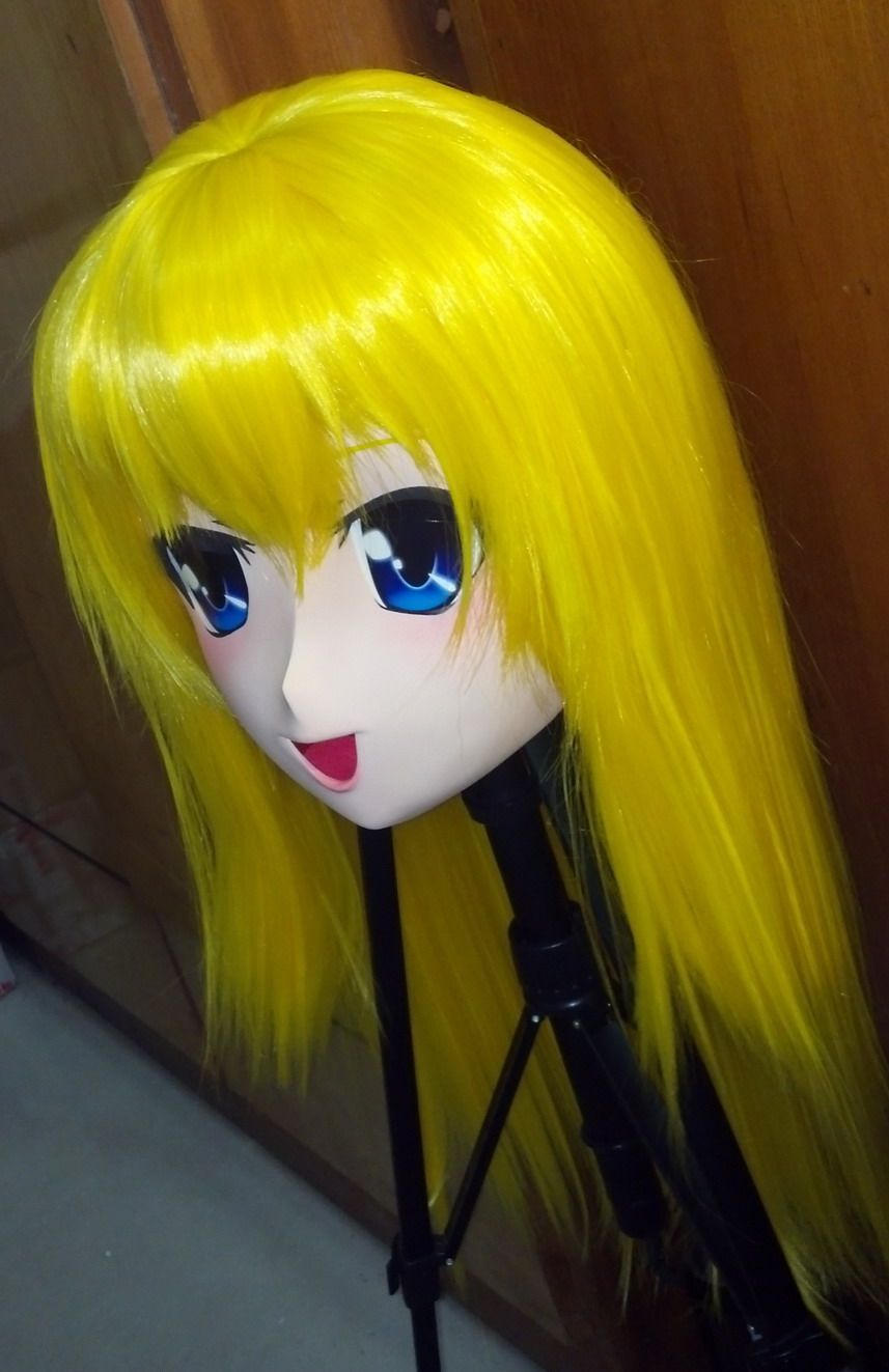 Handmade Female Silicone Rubber Face Masks Cosplay Kigurumi Mask ...