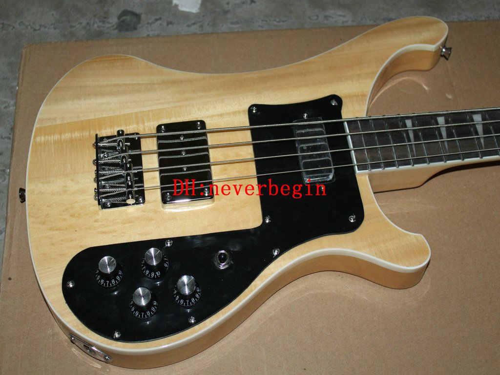 NEW HOT 4 String Bass Guitar 4003 Bass Guitar Wooden Color From ...