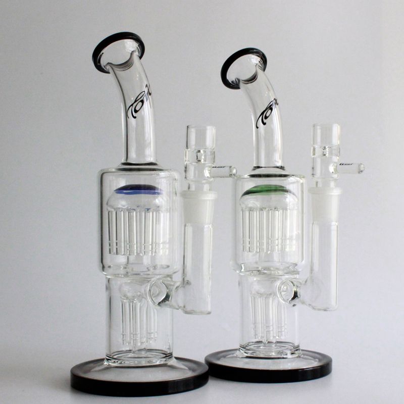 Best 10toro Glass Bong 13/7Arm Glass Oil Rig Percolator Bongs Water ...
