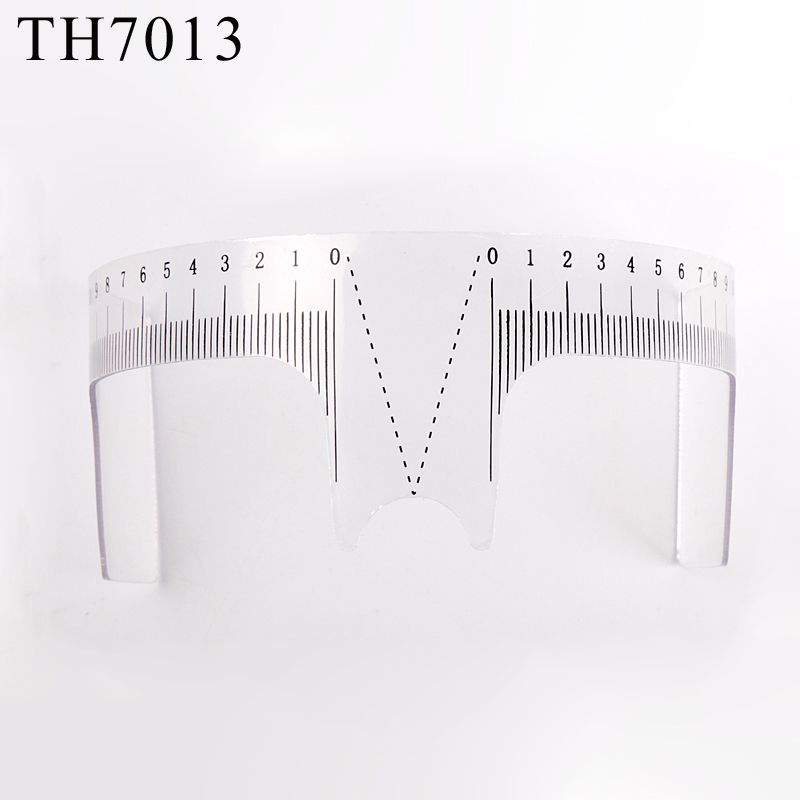 Microblading Eyebrow Ruler Plastic Eyebrow Balance Ruler Measuring ...