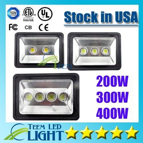 CE RoHS Super Bright Led Floodlight 85 265V 200W 300W 400W Led Outdoor ...