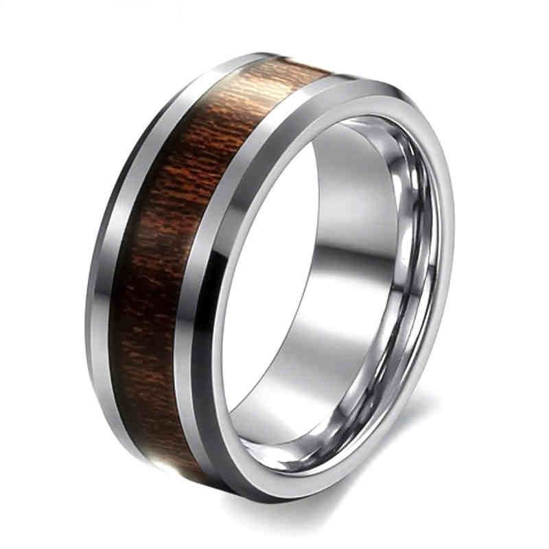 Dark Wood Grain Ring