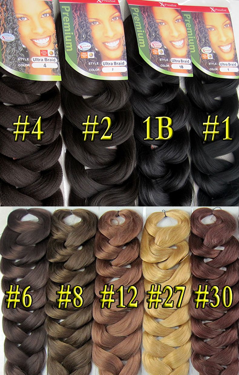 X Pression Ultra Braid Hair 82 Inches Nigeria Quality Synthetic ...