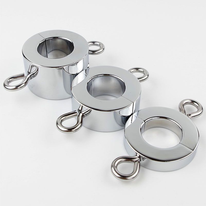 Ball Stretcher Weights For Cbt Zinc Alloy 3 Size Adult Bdsm Sex Games