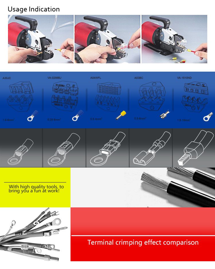2021 5ND Pneumatic Terminal Crimper Cold Clamp Machine Cold Press Tool ...