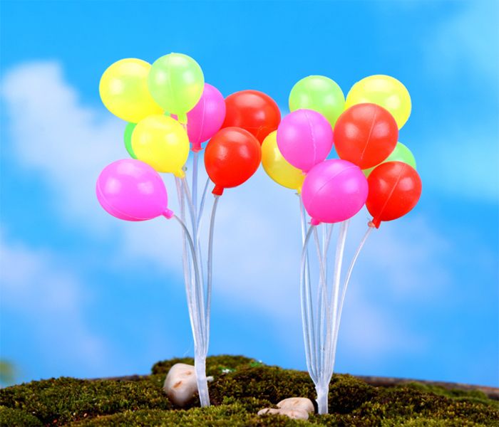 2020 Free Shiping Mini Balloon Fairy Garden Decorative Stuff Artificial ...