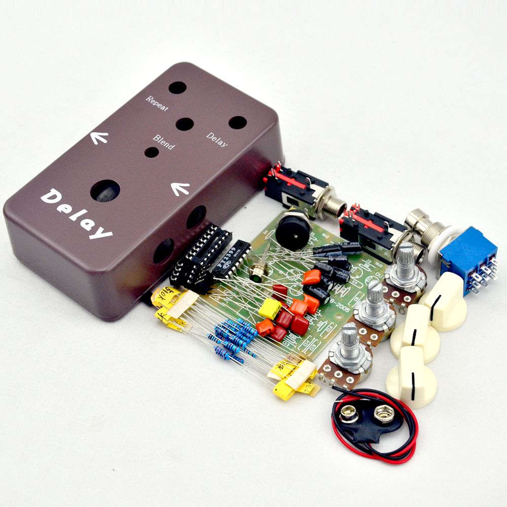2021 DIY Delay Pedal Kit Make Your Own Effect Pedals Kits And Parts 