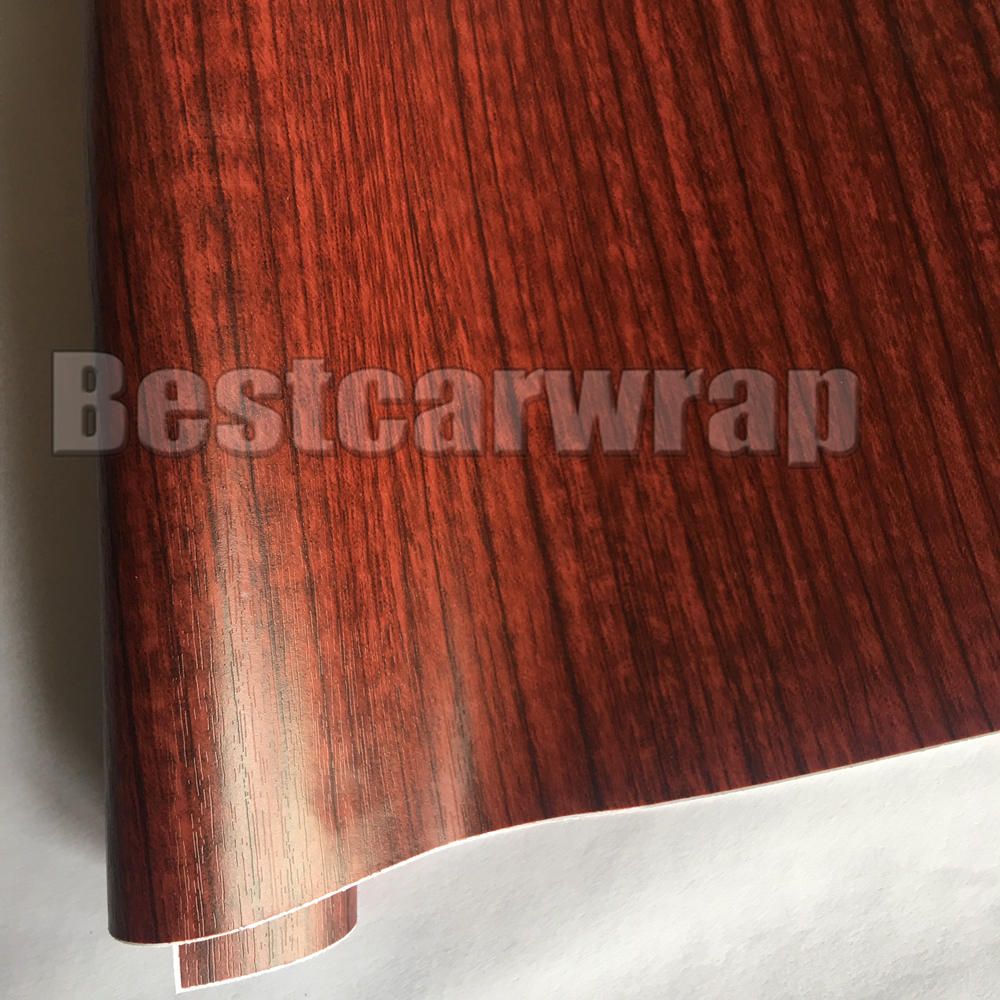 Various Color Wood Grain Vinyl Wrap With Air Bubble Free For Car ...