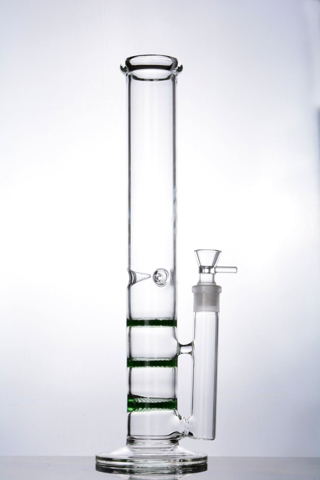 2020 Thick Straight Tube Bongs Heady Tall Bong 3 Layer Honeycomb Bong ...