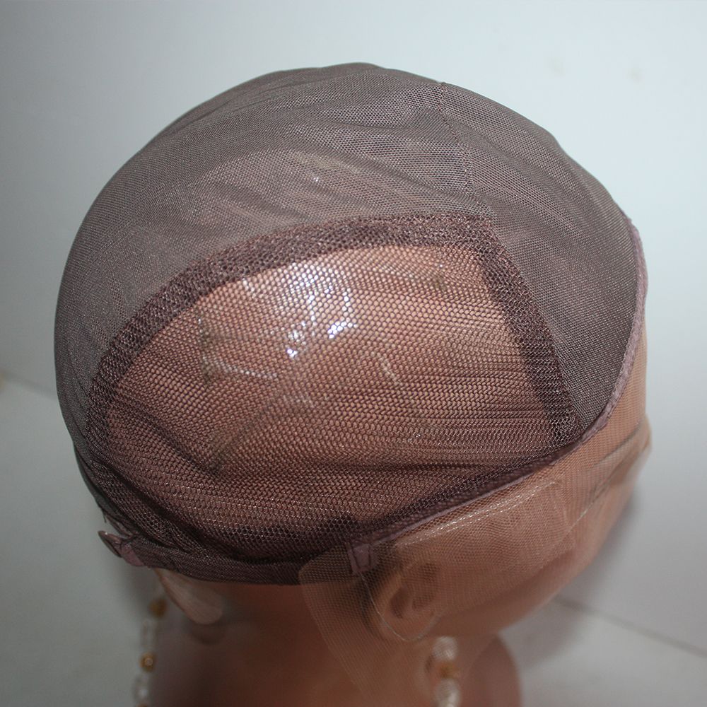 Full Lace Wig Cap For Making Wigs Swiss And French Lace Hair Net With ...