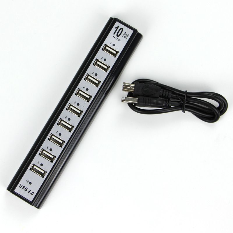 10 Port Hi Speed USB 2.0 Hub+Power Adapter For PC Laptop Computer Mice ... 10 Port Hi Speed USB 2.0 Hub+Power Adapter For PC Laptop Computer Mice ...