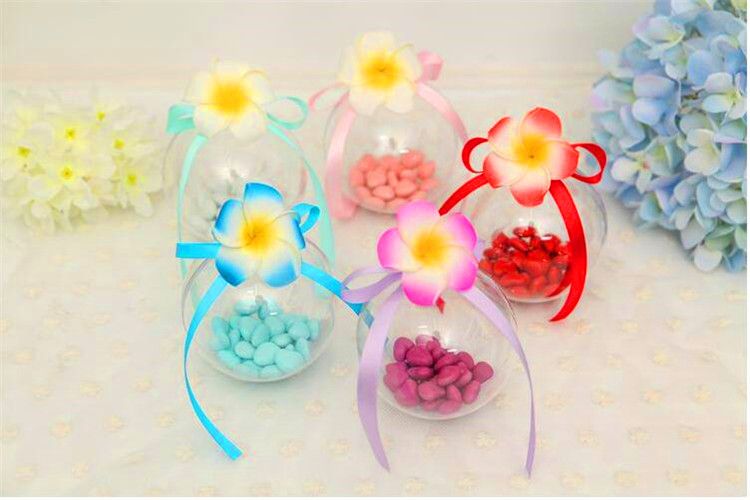 Christmas Decorations Openable Transparent Plastic Christmas Ball ...