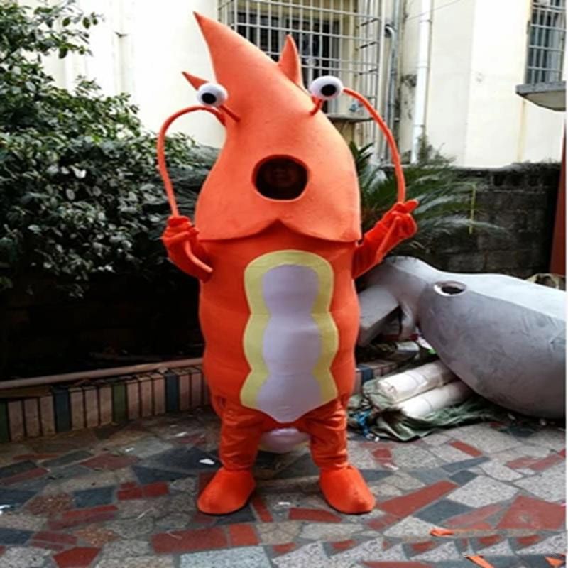 2017 Factory Made Shrimp Shrimp Mascot Costume Ocean Animal Mascot ...