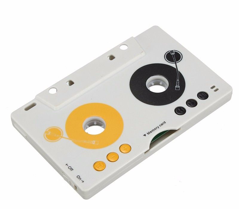 Retro Car Telecontrol Tape Audio Cassette SD MMC Memory Card MP3 Player ...