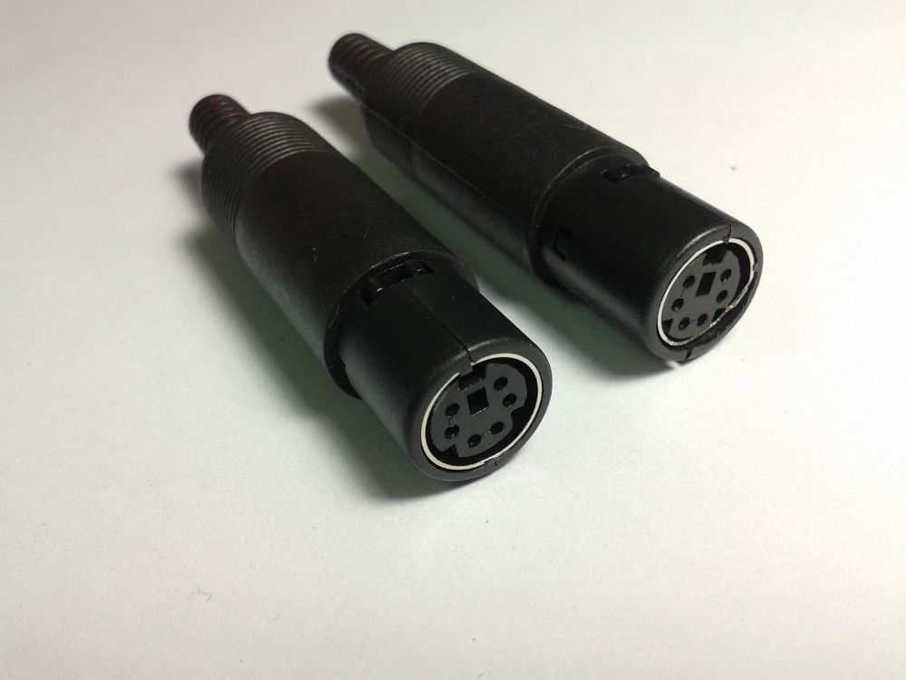 6 Pin Mini Din Female Telegraph
