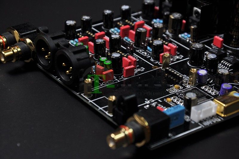 TOP Audio DAC ES9018 ES9028 ES9028PRO DAC Decoder Board Support XMOS ...