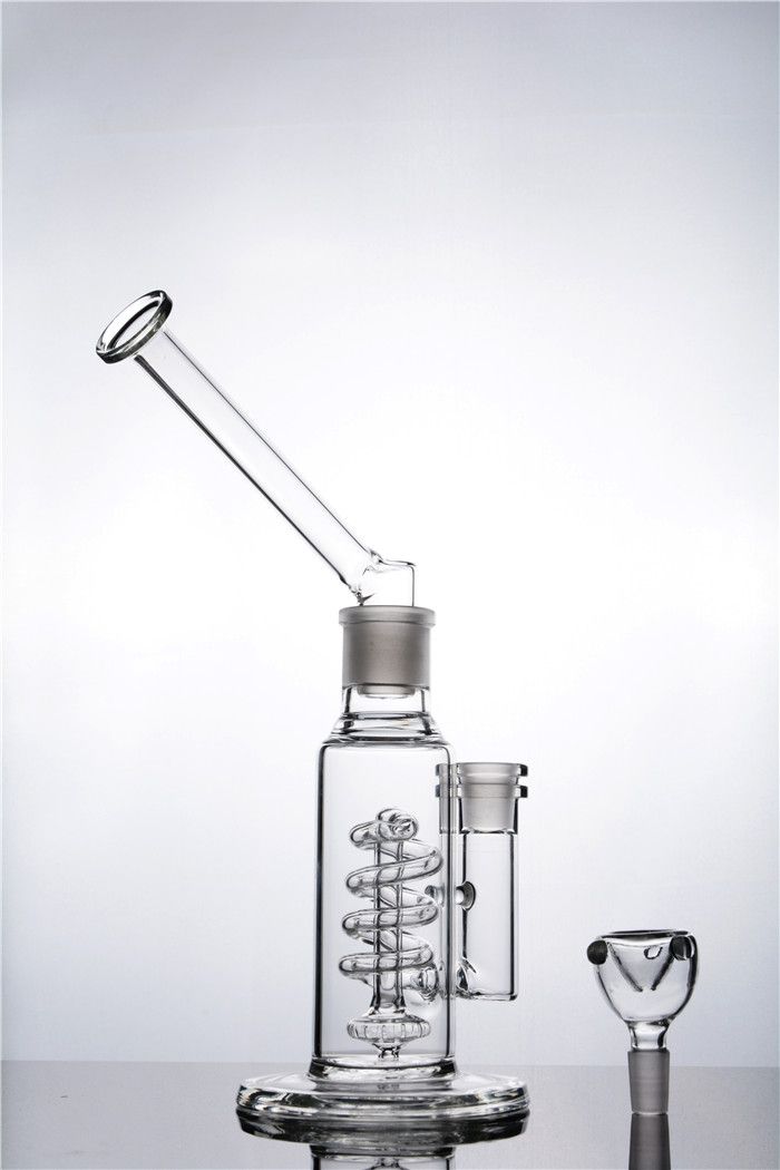 2020 2018 Dab Rig With Removable Mouth Piece Heady Helix Coil Glass ...