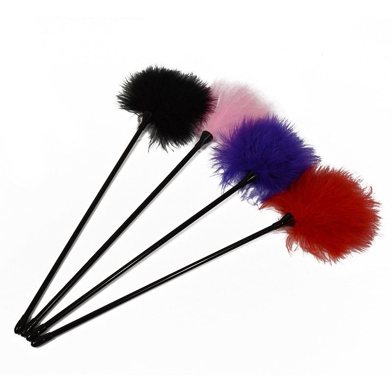 New Clit Tickler Spanking Sex Feather Flirting Tickler Sexy Whip Soft
