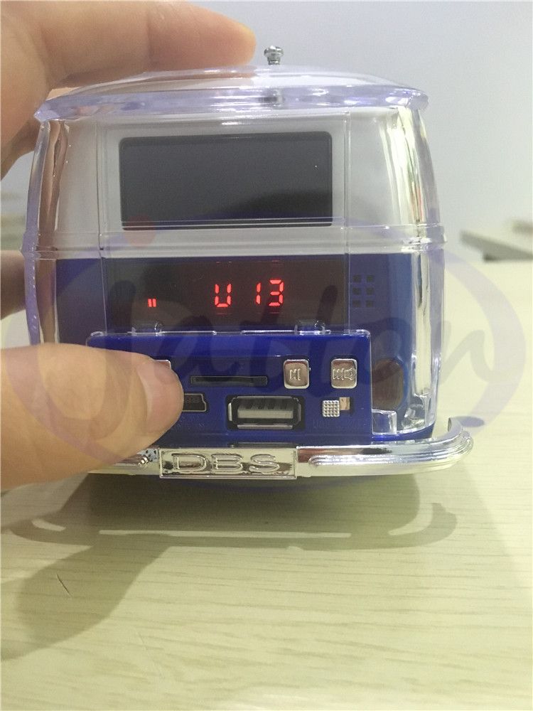 2021 2016 New Bus Bluetooth Speaker WS 267BT With Coloful LED MP3 ...