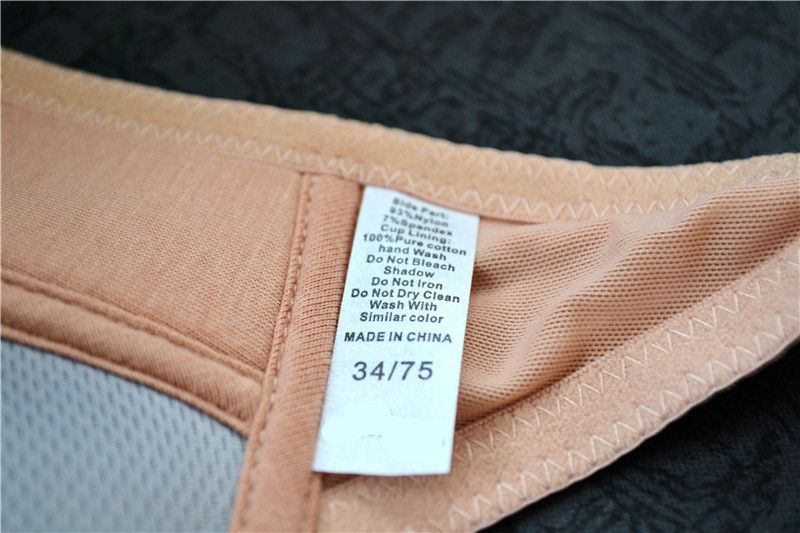 2021 Low Cut Bra Push Up Ultra Deep U Plunge V Bra Cleavage 32 34 36 ...