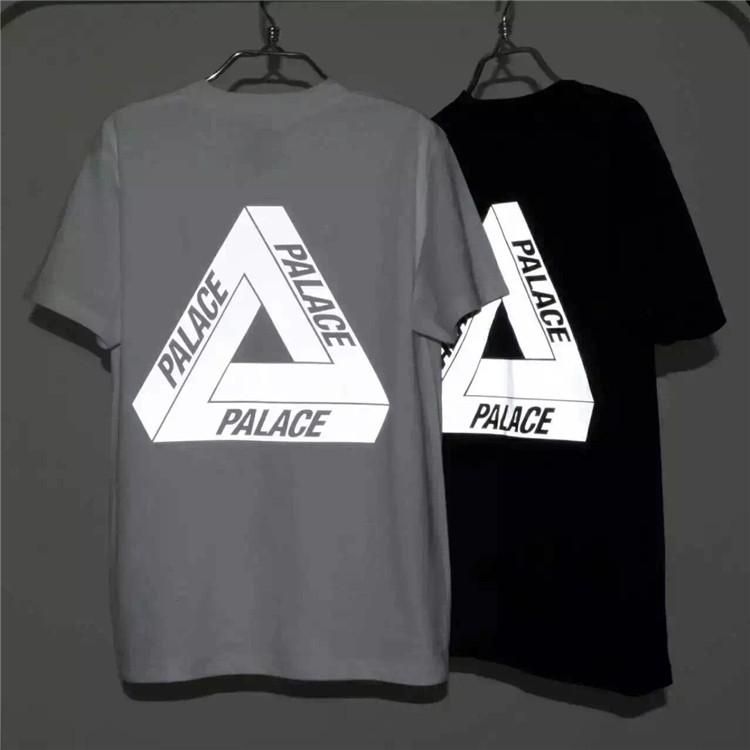 2016 New Mens 3M Reflective Palace Skateboards T Shirt Good Quality 100 ...