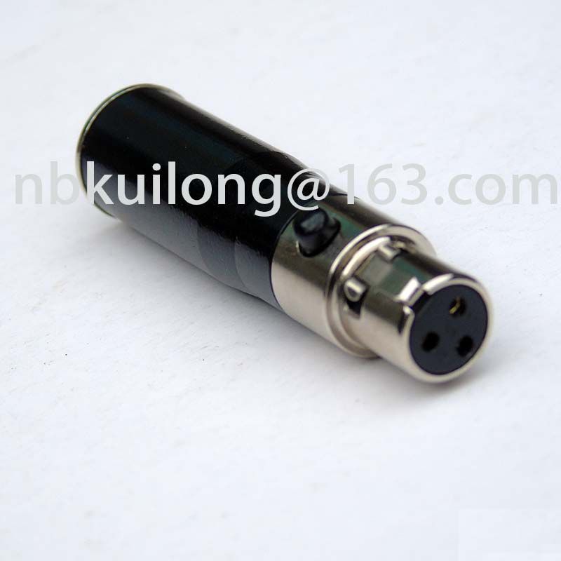 High Quality KUILONG Mini XLR Male To Mini XLR Male Female Connector ...