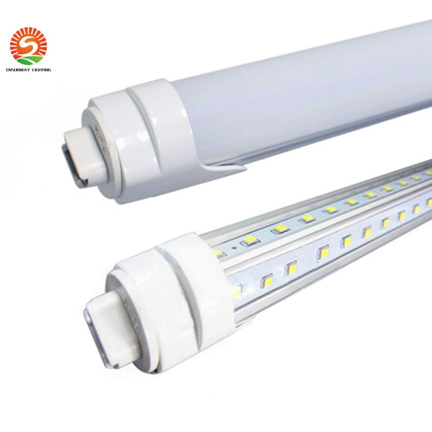 6ft Led R17d Cooler Door Led Tube 6 Foot Dual Rows SMD2835 V Shaped Led ...