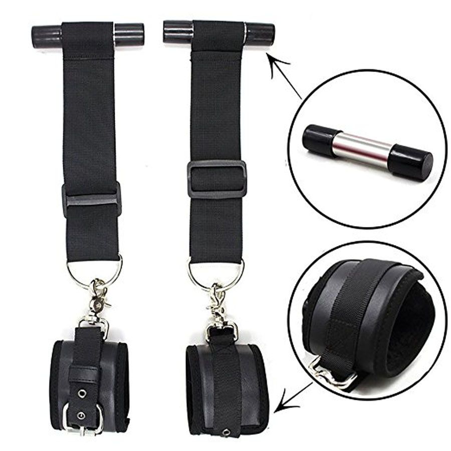 Fetish Bondage Stand Up Sex Over Door Closet Jam Stopper Swing Hand