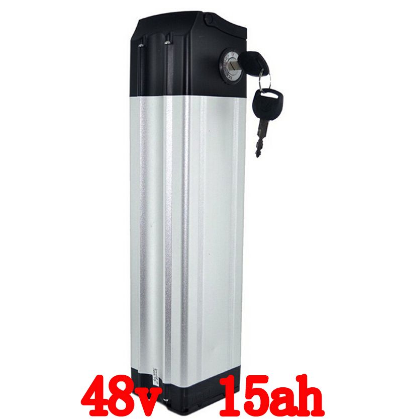 48v 15ah Lithium Ion Ebike Battery Aluminium Case Bicycle Electric Bike ...