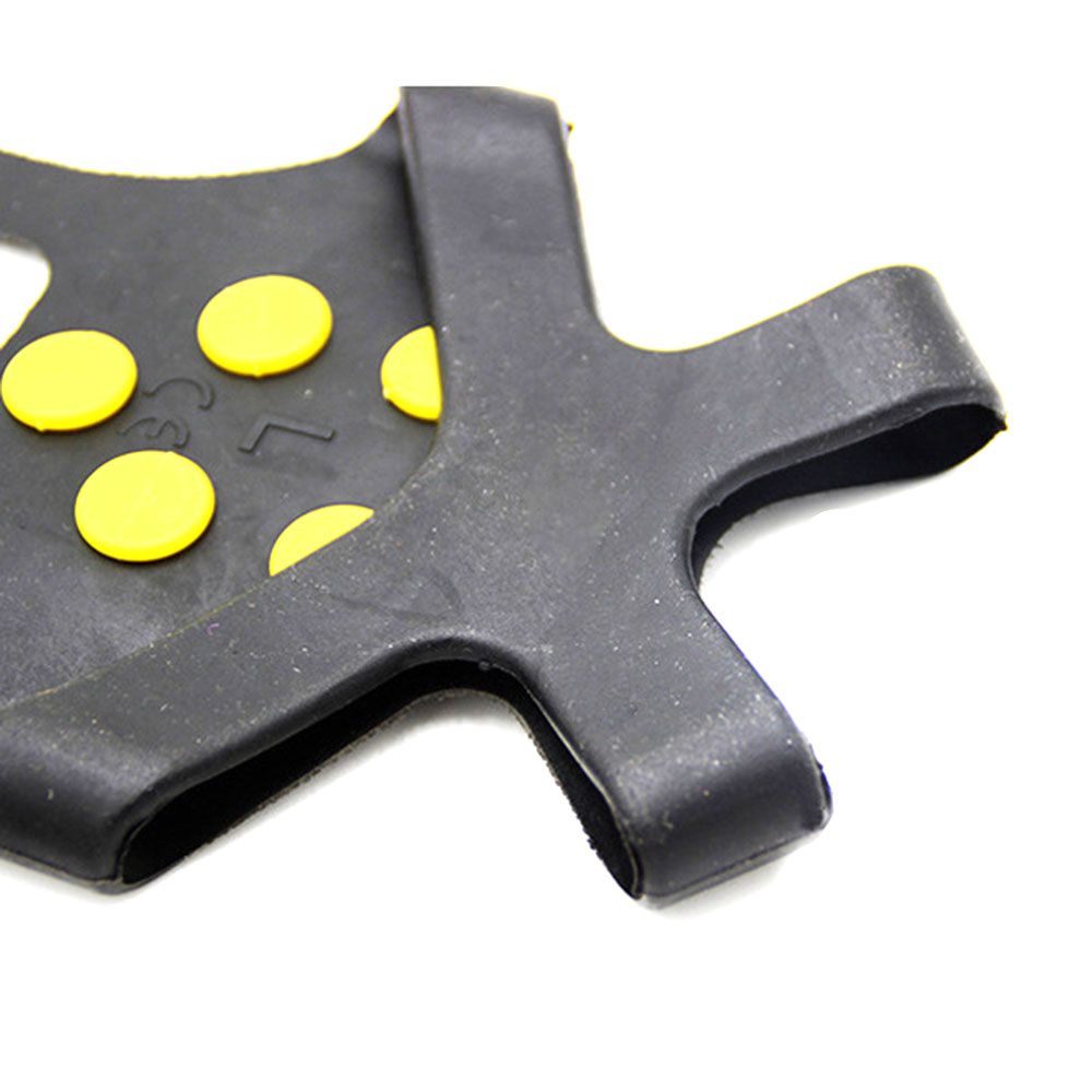 2021 Non Slip Over Shoe Snow & Ice Cleats Grips Anti Slip Studded Ice ...