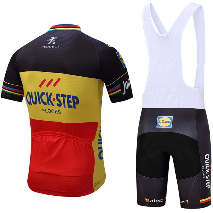 2019 Quick Step Belgium Champion Jersey Breathable Cycling Jerseys ...