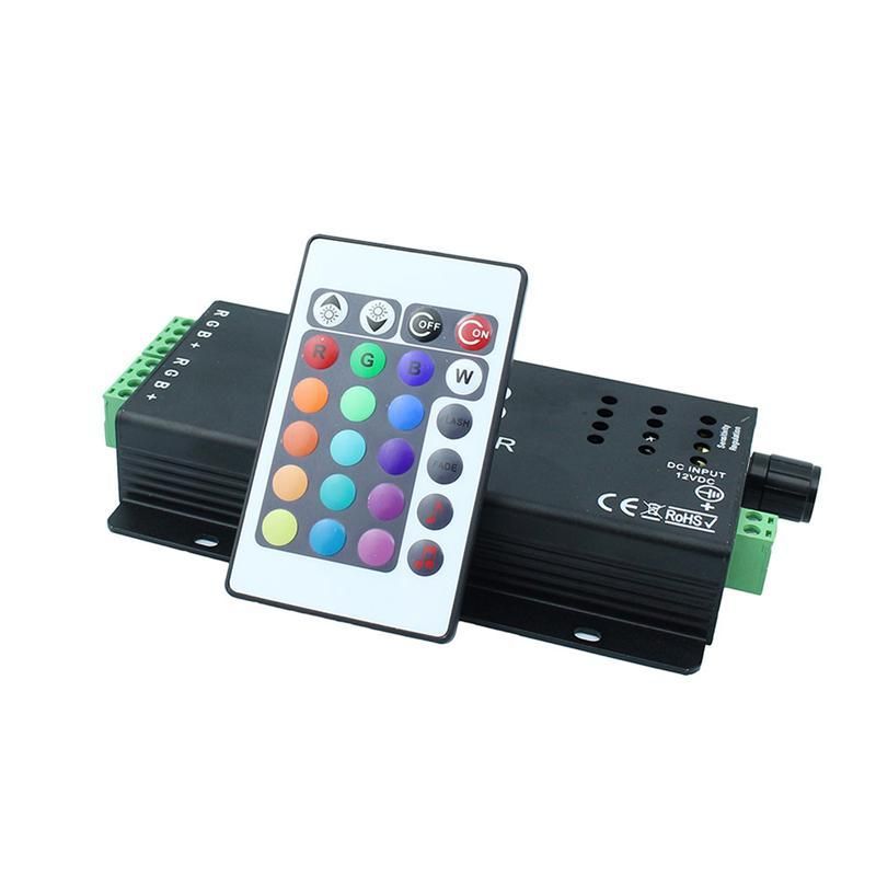 2021 LED RGB Mini Controler DC5 12V 12A 17key RF Wireless Remote ...