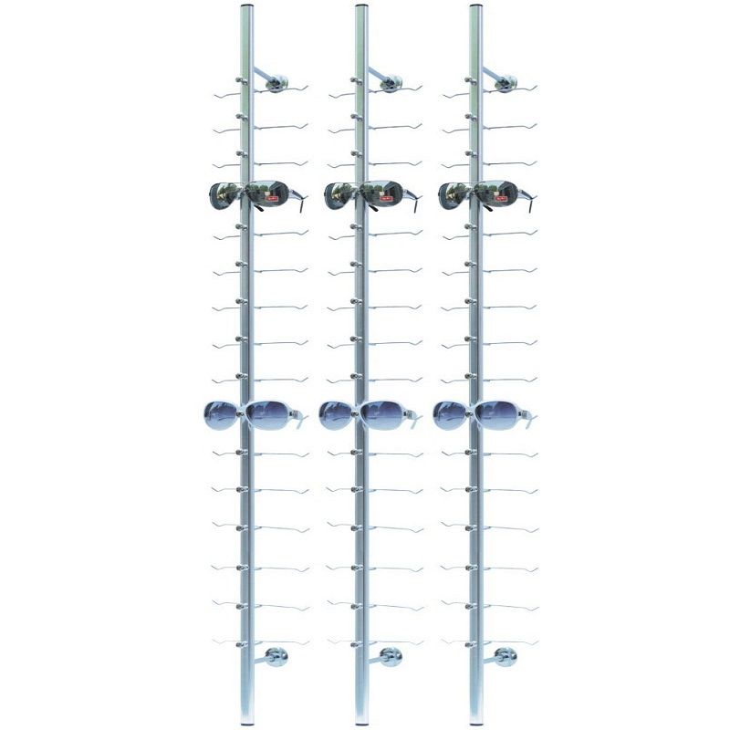 ST016L Hold For Lockable Aluminium Eyeglasses Display Rod Glasses ...