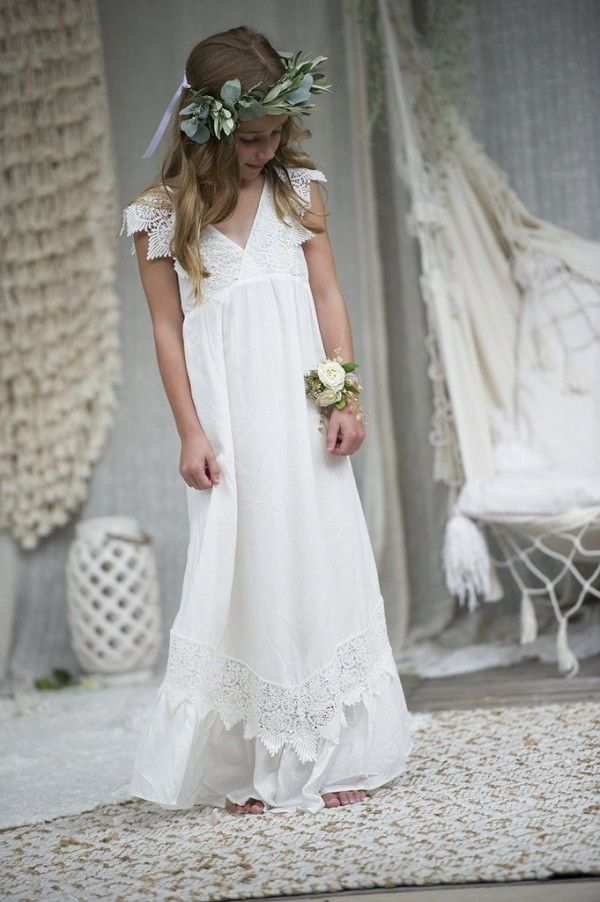 Rustic Flower Girl Dresses