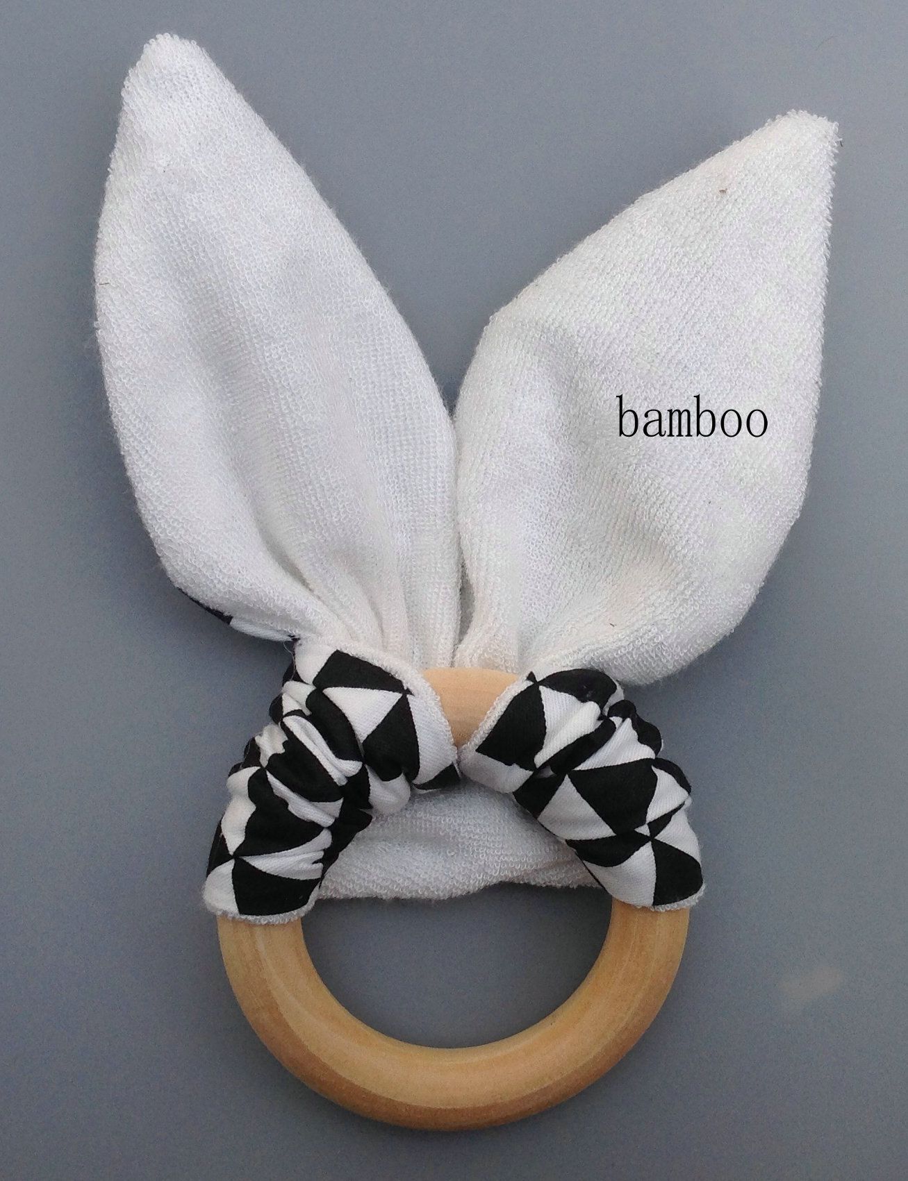 2021 19 Styles Baby Teethers Natural Wood Circle With Fabric Wooden ...