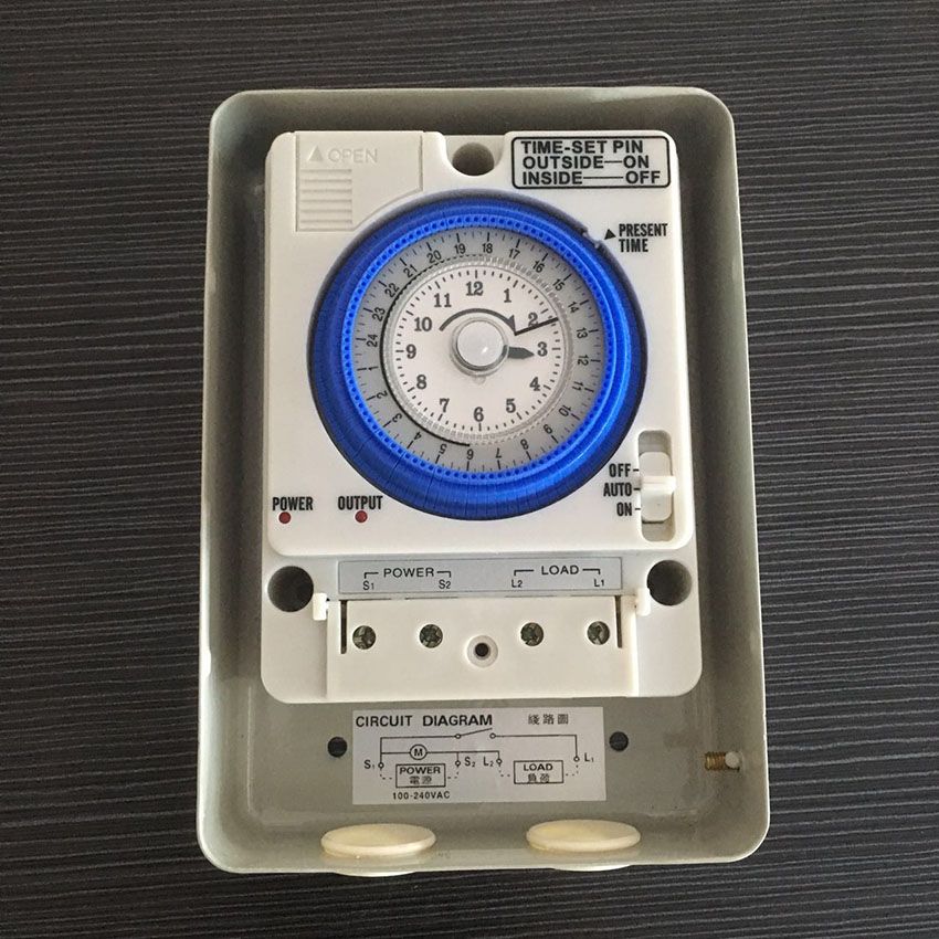 2021 High Quality Promotional 24 Hours 15 Minutes Interval Daily Programmable Mechanical Time 