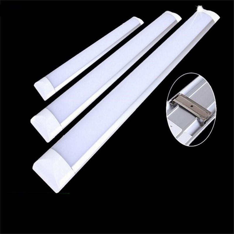 Surface Mounted LED Batten Double Row Tubes Lights 2FT 4FT T8 Fixture ...
