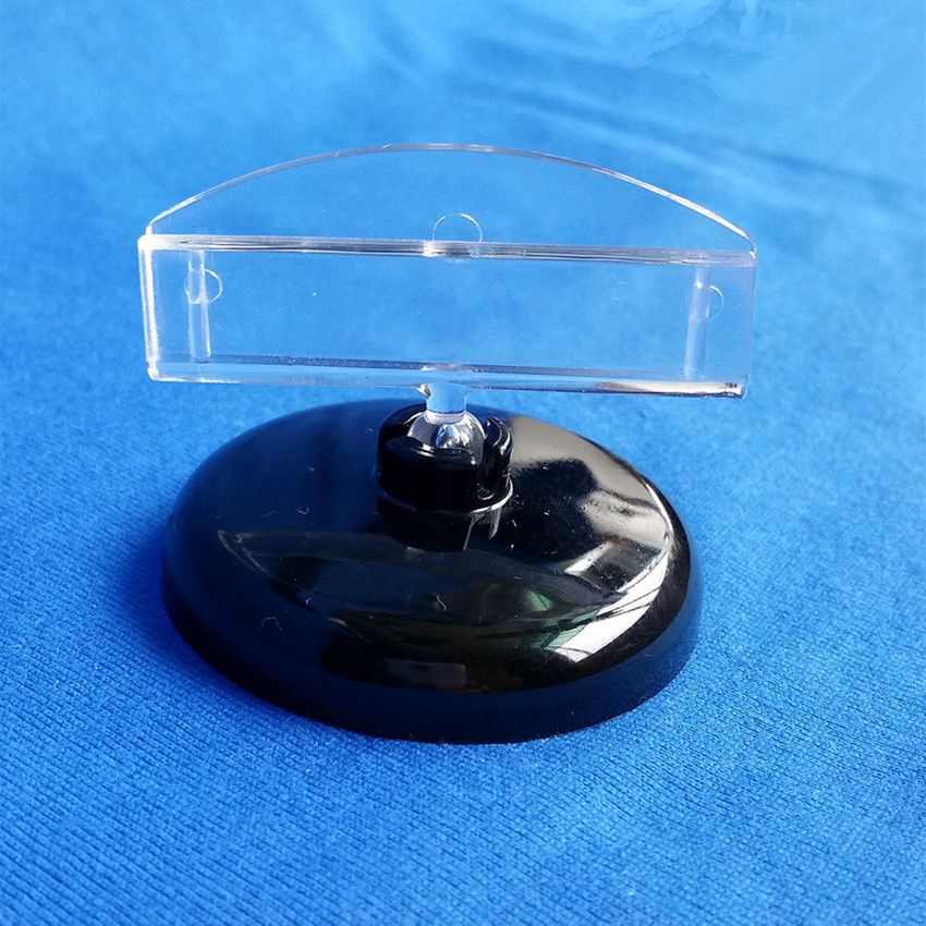 2020 Plastic Sign Price Tag Card Holder Round Base Dia.48mm Display POP ...