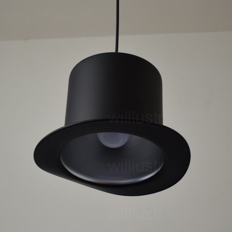 Modern Aluminum Hat Pendant Lights Aluminum Lamp Cap Suspension ...