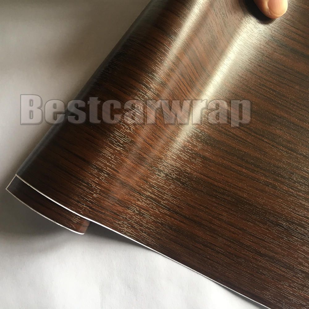 Various Color Wood Grain Vinyl Wrap With Air Bubble Free For Car ...