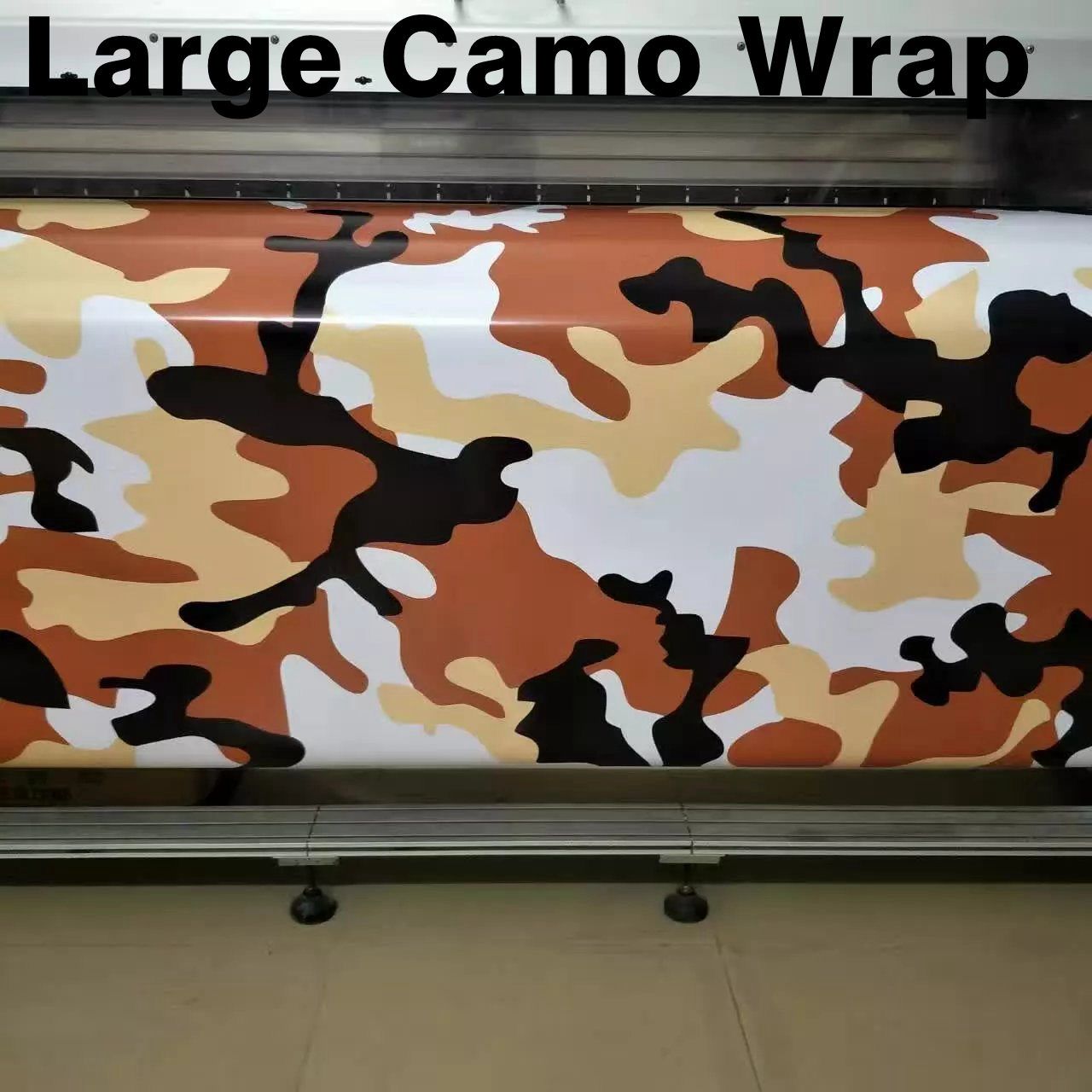 Large Winter Snow Camo VINYL Wrap Full Car Wrapping Camouflage Foil ...