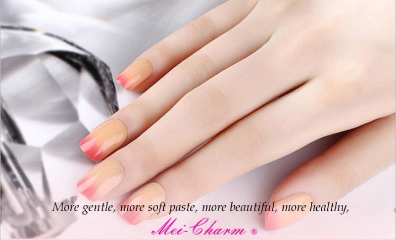 Mei Charm Nail Polish 15ml Nail Gel Color Changes As The Temperature ...