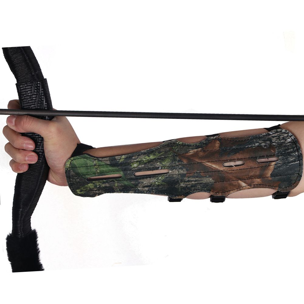 2021 4 Strap 2 Sides Adjustable Strap Archery Target Arm Guard Shooting ...
