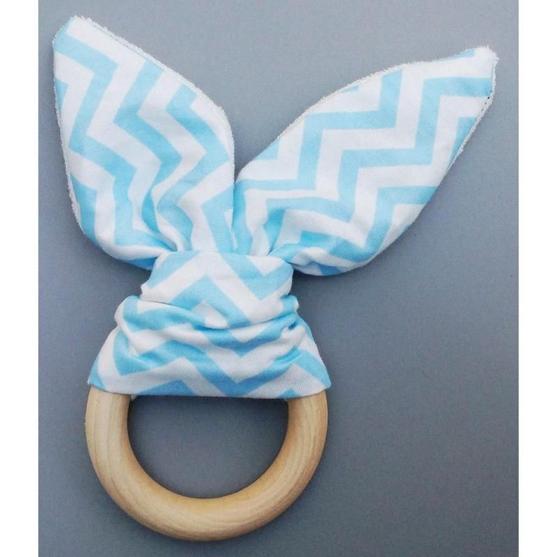 2021 19 Styles Baby Teethers Natural Wood Circle With Fabric Wooden ...