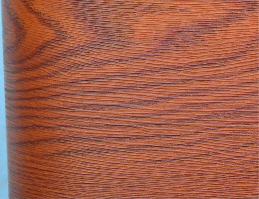 2021 2017 Dark Teak Wood Grain Textured Vinyl Wrap Wall Sticker Use For ...