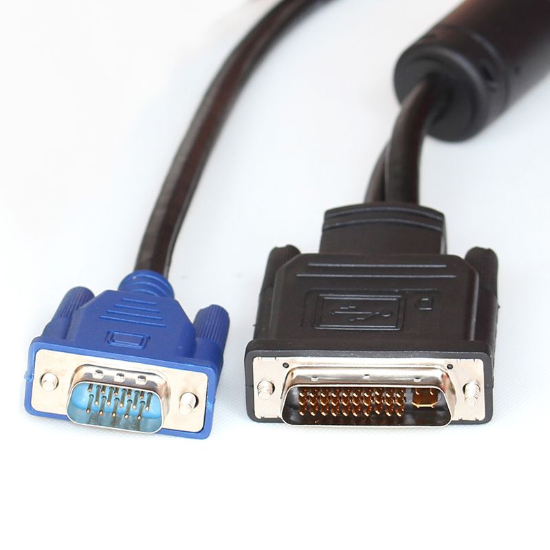 DVI M1 DA 30+5 Pin To VGA Dual Link+ USB Projector Cable For Infocus ...