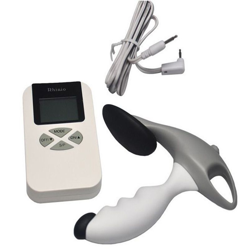 Prostate Massager Electro Pulse Magnetic Therapy Pulse Shock Butt Plug