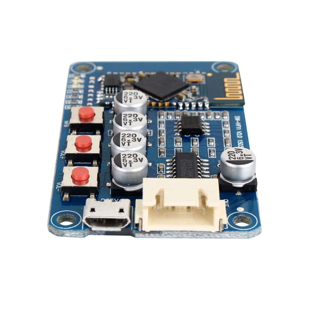 Bluetooth 4.0 Receiver Stereo Audio Amplifier Board Module Mini USB ...